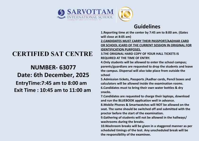 Best School in Greater Noida West | Sarvottam International School